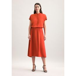 Midirock Seidensticker, Damen, Gr. 40, rot, 100% Polyester, unifarben, normal, Röcke