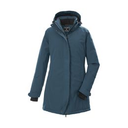 Parka Killtec "KOW 20 WMN PRK", Damen, Gr. 50, hellpetrol, Oberstoff: 100% Polyester, Futter: 100% Polyester, Füllung: 100% Polyester (recycelt), Jacken, Wasser- und winddichter Parka mit regulierbarer Kapuze und Stauraum