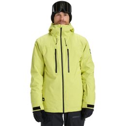 Quiksilver Herren Snowboardjacke "Sycamore Solid 20K"gelb plum, Gr. M, 100% Polyester, Jacken