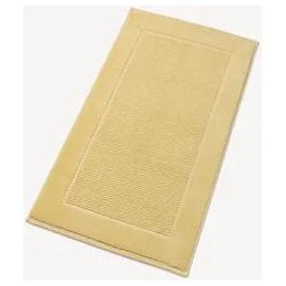Badematte Christy "Supreme", rosa (primrose), H:7mm, Baumwolle, Badematten, Premium Badematte in Luxusqualität 1000g/m2, 50 x 90, 2er Set
