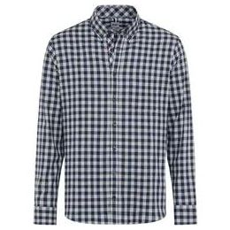 Businesshemd Brax "Style DANIEL", Herren, Gr. XXL, Normalgrößen, blau (nachtblau), 100% Baumwolle, Hemden