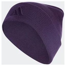 Baseball Cap Adidas PERFORMANCE "NEW LOG BEA CUF", Herren, aurora plum, aurora plum, Obermaterial: 100% Polyacryl, sportlich, Caps, Beanie
