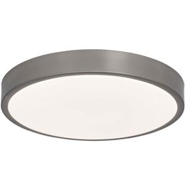 AEG Mikel Deckenleuchte LED Nickel-Matt, 1-flammig, Fernbedienung