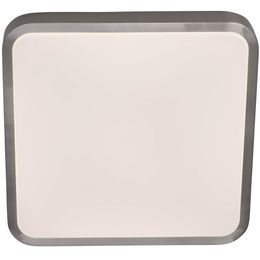 AEG Mikel Deckenleuchte LED Nickel-Matt, 1-flammig, Fernbedienung