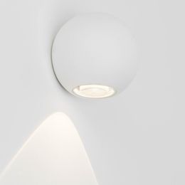 AEG Gus Au&szlig;enwandleuchte LED Wei&szlig;, 1-flammig