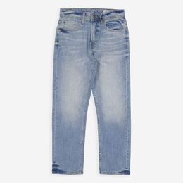 Zara Hellblaue Relaxed Slim Fit Jeans