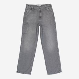 name it Graue Straight Leg Jeans