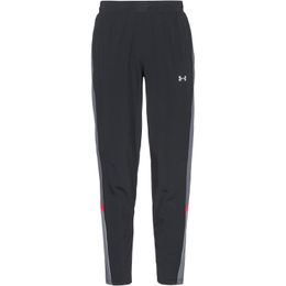 Under Armour Velociti Storm Laufhose Herren - schwarz - Gr. L - Polyester/Elastan