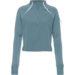 Under Armour Velociti Pro Funktionsshirt Damen - blau - Gr. S - Polyester/Elastan
