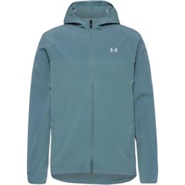 Under Armour Velociti Pro Storm Laufjacke Herren - blau - Gr. L - Polyester/Elastan