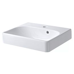 Geberit Handwaschbecken eckig 'Smyle Square' wei&szlig; 45 x 16 x 36 cm