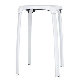 Badhocker weiß 43 x 46 cm