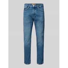 Only & Sons Tapered Fit Jeans aus Baumwoll-Mix Modell 'YOKE'