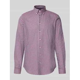 Jake*s Regular Fit Freizeithemd mit Button-Down-Kragen