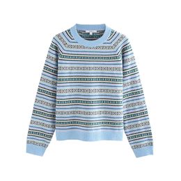 next Pullover Damen Gr&ouml;&szlig;e M hellblau / petrol / hellgr&uuml;n / rosa