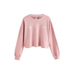 next Sweatshirt Damen Gr&ouml;&szlig;e S rosa / wei&szlig;