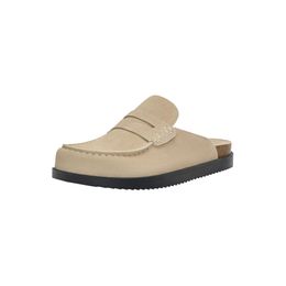 Pull&Bear Pull&bear Pantolette Herren Gr&ouml;&szlig;e 41 beige