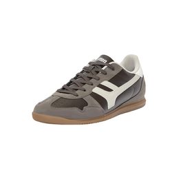 Pull&Bear Pull&bear Sneaker Herren Gr&ouml;&szlig;e 43 schoko / brokat / wei&szlig;