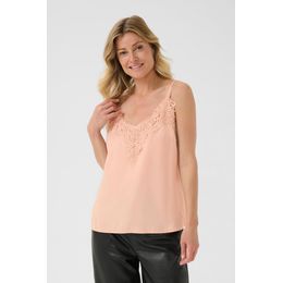 Cream Top Damen Gr&ouml;&szlig;e M apricot