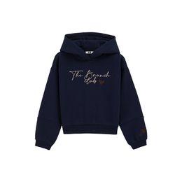 WE Fashion Sweatshirt M&auml;dchen Gr&ouml;&szlig;e 158/164 beige / navy / schoko