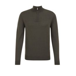 WE Fashion Pullover Herren Gr&ouml;&szlig;e L dunkelgr&uuml;n