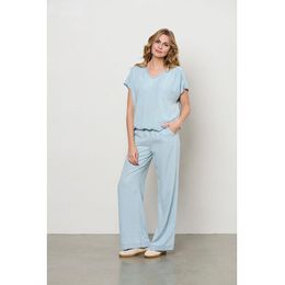 &Co Woman Bluse "Jessie" in Hellblau - 66% | Gr&ouml;&szlig;e L | Damen-blusen