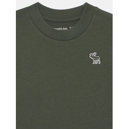 Abercrombie & Fitch Abercrombie & Fitch T-Shirt Jungen Gr&ouml;&szlig;e 110/116 beige / gr&uuml;n / schwarz