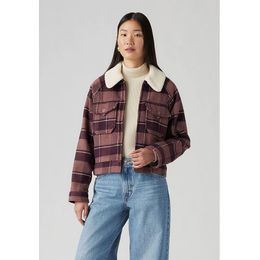 Levi's Levi's Hemdjacke in Aubergine - 64% | Gr&ouml;&szlig;e M | Damenjacken