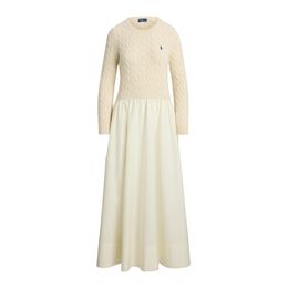 Polo Ralph Lauren Kleid Damen Gr&ouml;&szlig;e M creme / navy