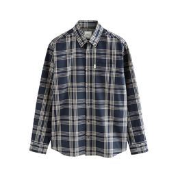 next Hemd Herren Gr&ouml;&szlig;e XL navy / wei&szlig;