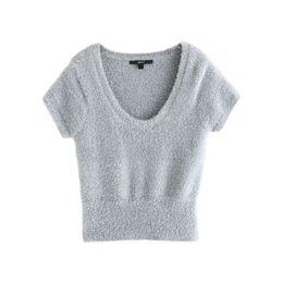 next Pullover Damen Gr&ouml;&szlig;e L silber