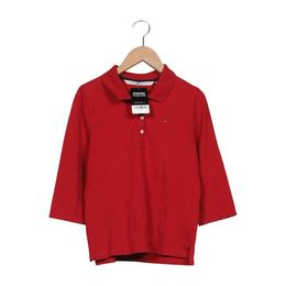 Tommy Hilfiger Poloshirt Damen Größe M Second Hand bordeaux