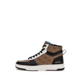 Guess High-Top Sneakers 'Venice' male Brown size 40