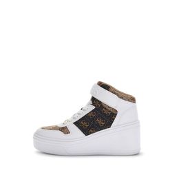 Guess High-Top Sneakers 'Rubeka' female Beige size 35