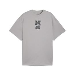 Puma Performance Shirt 'Hoopocalypse' male Grey size XXS