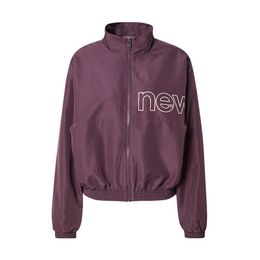 New Balance Jacke Damen Größe XS aubergine / weiß