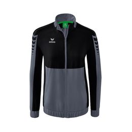 Erima Sportjacke Damen Größe S grau / schwarz
