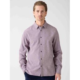 KnowledgeCotton Apparel Hemd Herren Größe S helllila