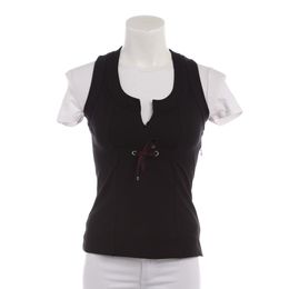 Gucci Top / Seidentop Damen Gr&ouml;&szlig;e L Second Hand schwarz