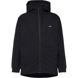 ICANIWILL Athletic Zip-Up Hoodie 'Activity' male Black size S