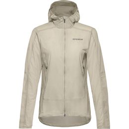 Gore Wear Sportjacke 'Fernflow' Damen Größe S beige