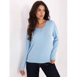 Madnezz House Knitted Top 'PM-SW-SY5511.78' female Blue size M/L