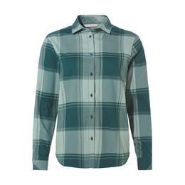 Vaude Athletic Button Up Shirt 'Farsund III' female Green size 44