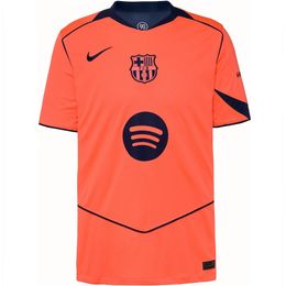 Nike Trikot 'FC Barcelona 25-26 3rd' Herren Größe XL mandarine / schwarz