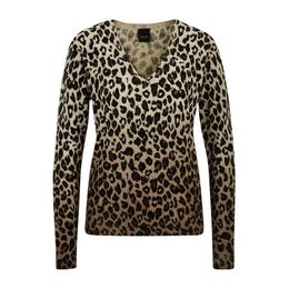Madeleine Mode MADELEINE Pullover Damen Größe XXL/XXXL beige / schwarz