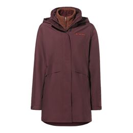 Vaude Jacke 'Idris IV' Damen Größe XXL braun / bordeaux
