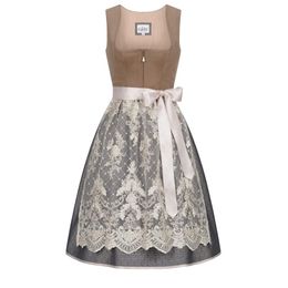 Trachtenhof N&uuml;bler Dirndl 'Dirndl midi Geelke' female Brown size XL