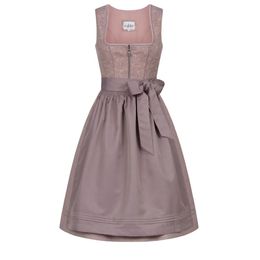 Trachtenhof N&uuml;bler Dirndl 'Midi Dirndl Georgina' female Purple size XS