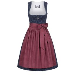 Trachtenhof N&uuml;bler Dirndl 'Dirndl midi Gesr' female Blue size XXL