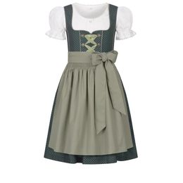 Trachtenhof N&uuml;bler Dress 'Kinderdirndl Petra' girl Green size 176